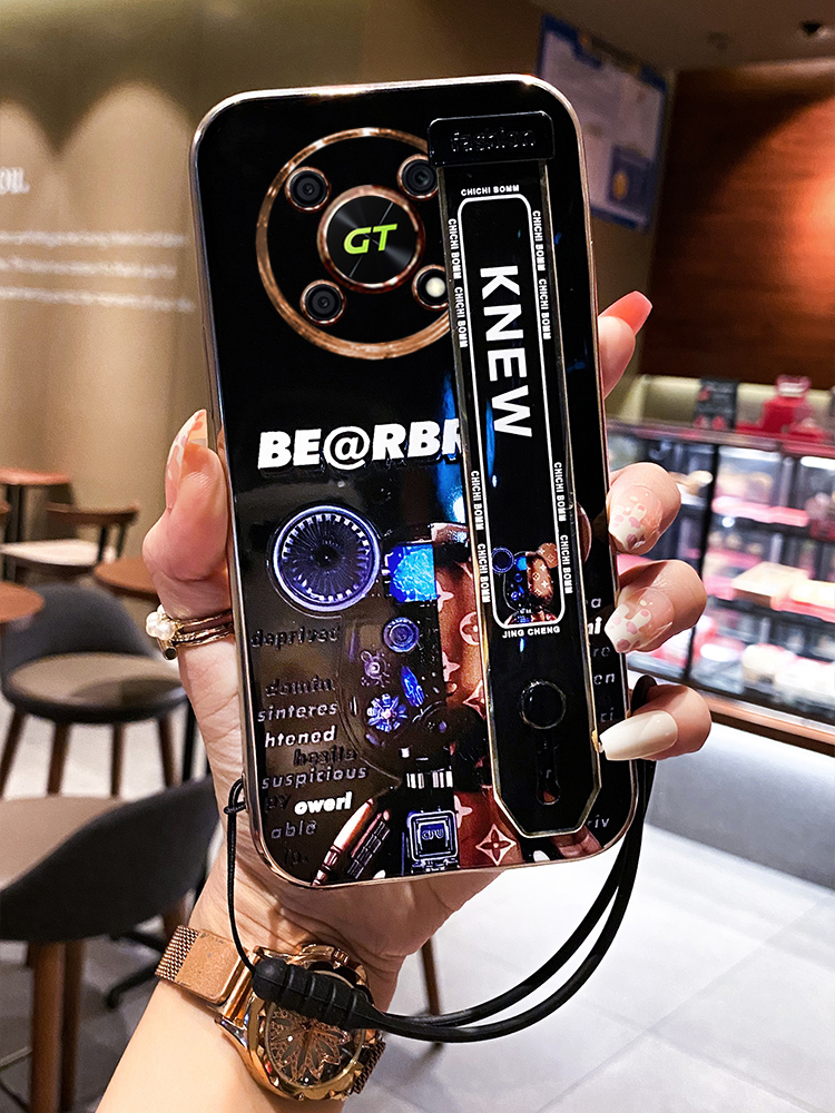 华为荣耀X40GT手机壳ADT一AN00腕带保护5G硅胶套honor全包防摔x4ogt软壳ADTAN男女潮ANOO网红xgt创意ADTANOO_虎窝淘