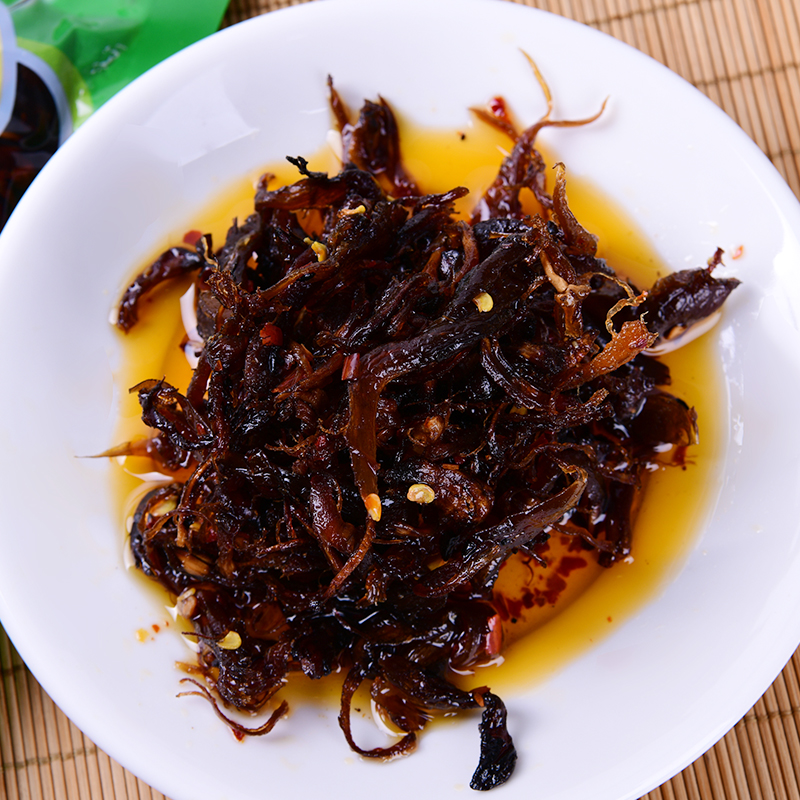 云南特产鸡枞菌252g开袋即食下饭菜零食食用菌蘑菇买3送1包邮_虎窝淘