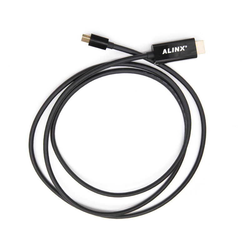ALINX MiniDP转 HDMI 4K高清转接线转换器displayport 1.5米_虎窝淘