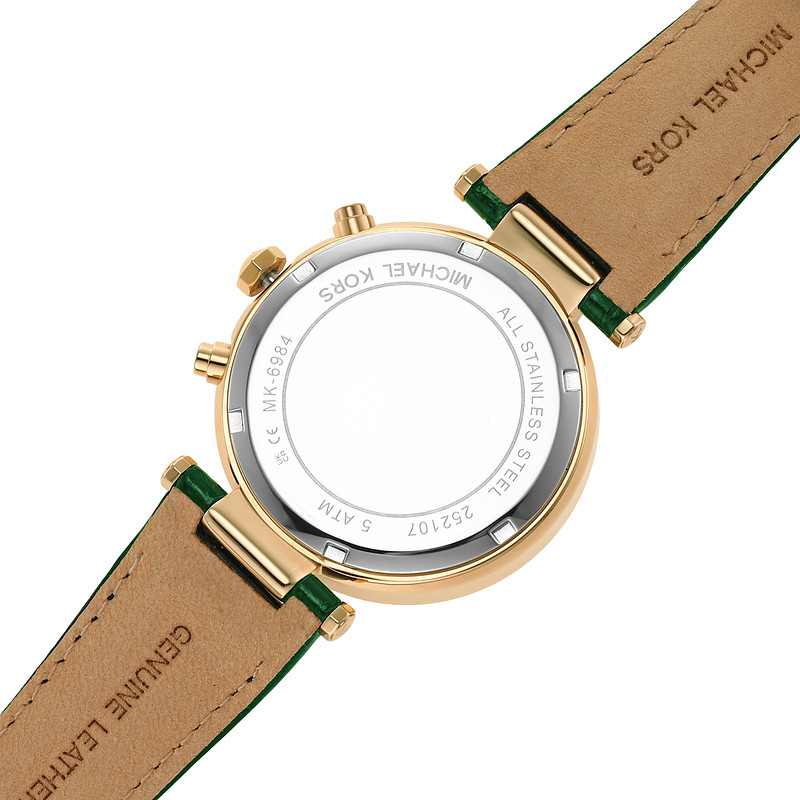 MICHAEL KORS PARKER镶钻绿表高级感复古小众女士手表腕表 MK6985_虎窝淘
