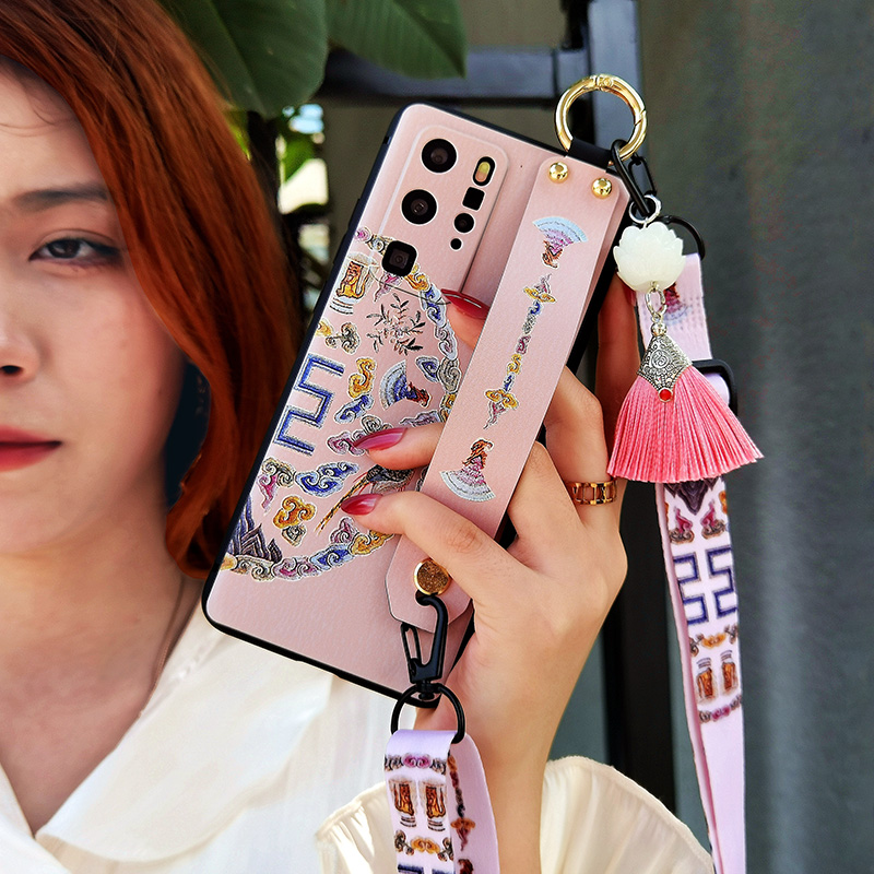 适用于华为荣耀X20手机壳8A腕带支架8C硅胶软壳8X MAX镜头全包畅玩20超薄磨砂7C斜挎带挂绳7X防摔7女款中国风_虎窝淘