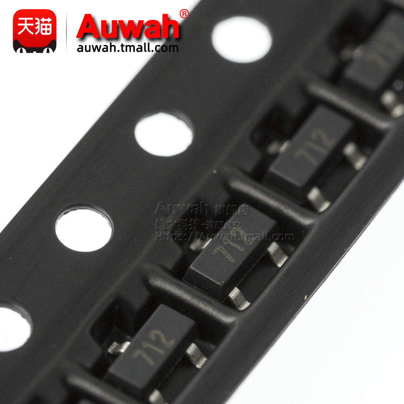 PSM712-LF-T7 SM712.TCT SOT-23 TVS贴片防雷防静电保护二极管_虎窝淘