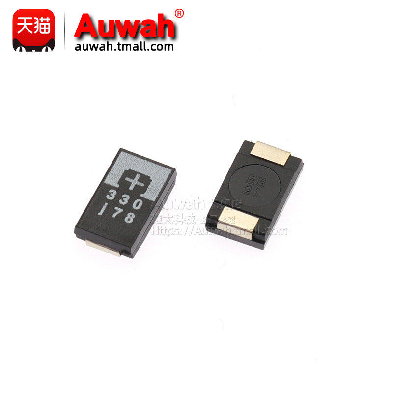 贴片钽聚合物电容 6TPE330MAP 6.3V 330uF 7343 D型超薄低ESR_虎窝淘