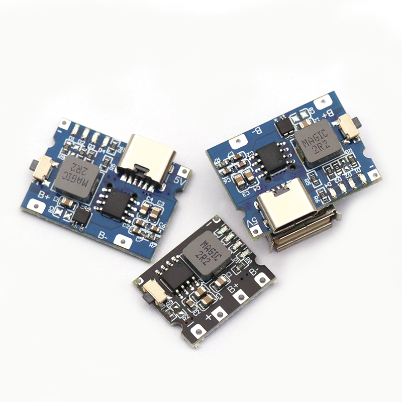 5V2A/2.4A冲放电锂电充电一体模块type-c口可输入输出18650电源板_虎窝淘