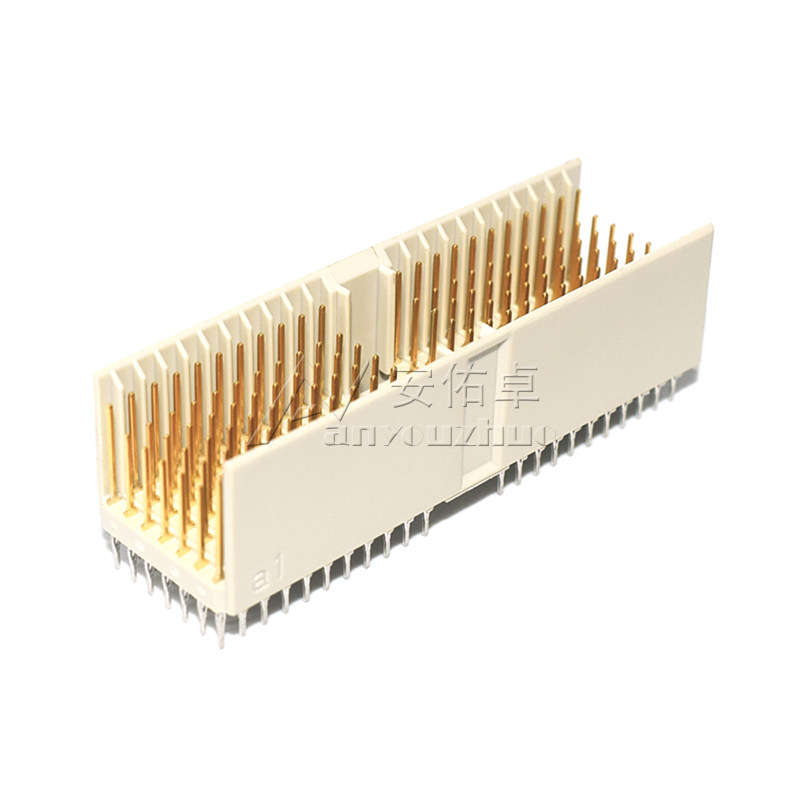 053007 923190 054528背板插座P1公座CPCI带屏蔽110pin垂直5*22针_虎窝淘