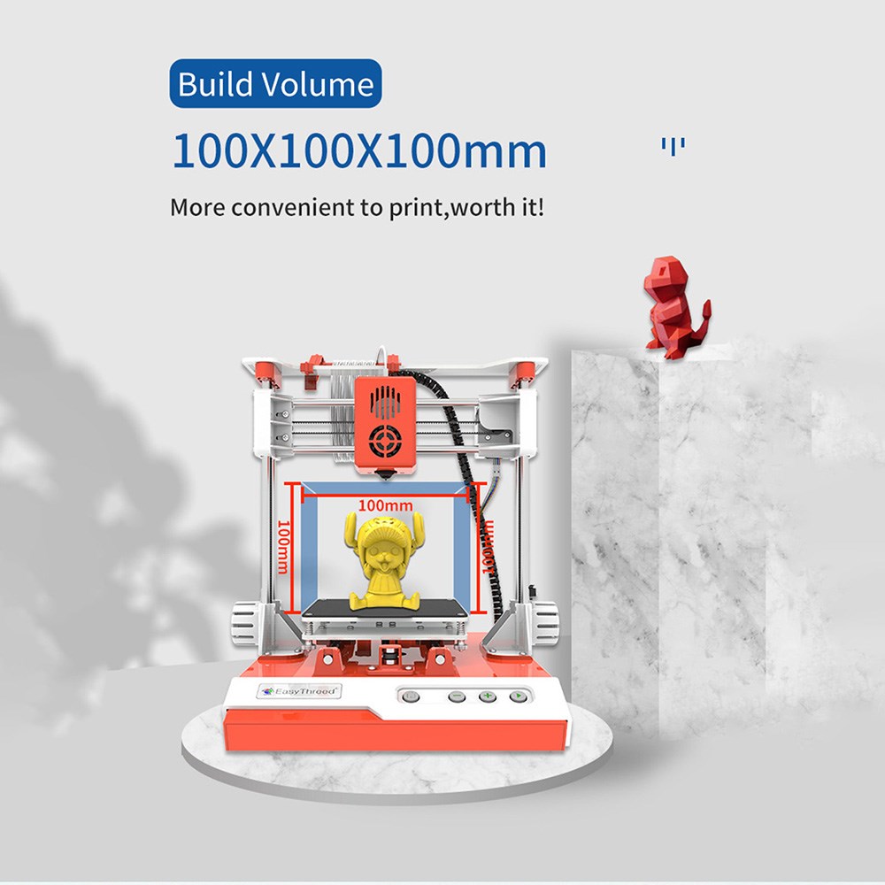 3D Printer Easythreed K1 Mini Cute Easy To Use Kids Childre_虎窝淘