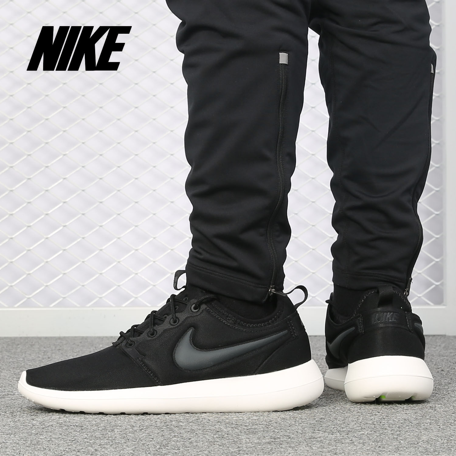 Nike/耐克正品 Roshe Two男子网面透气轻便运动休闲跑步鞋844656_虎窝淘