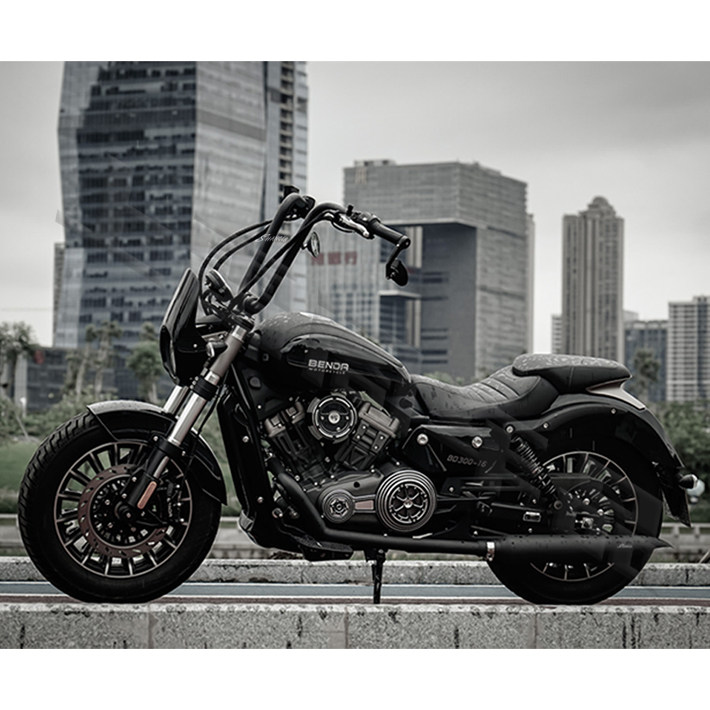 奔达灰石BD300改装HA重炮排气双边单出低沉浑厚重低音高转不破音_虎窝淘