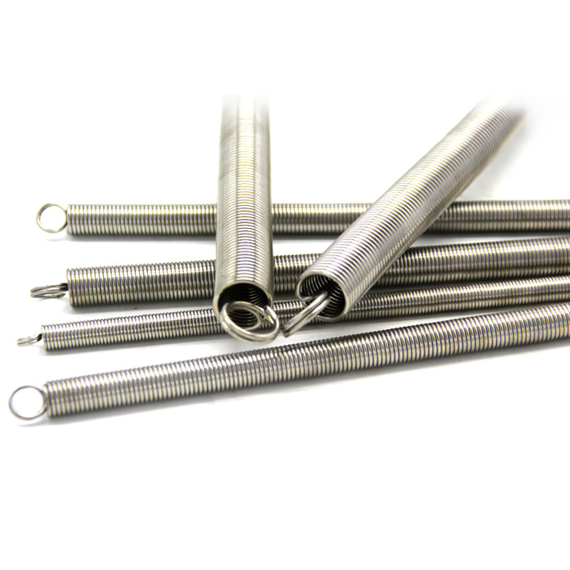 304不锈钢弹簧拉伸簧带钩簧圆钩拉簧线径1.6*外径10 13 16长300_虎窝淘