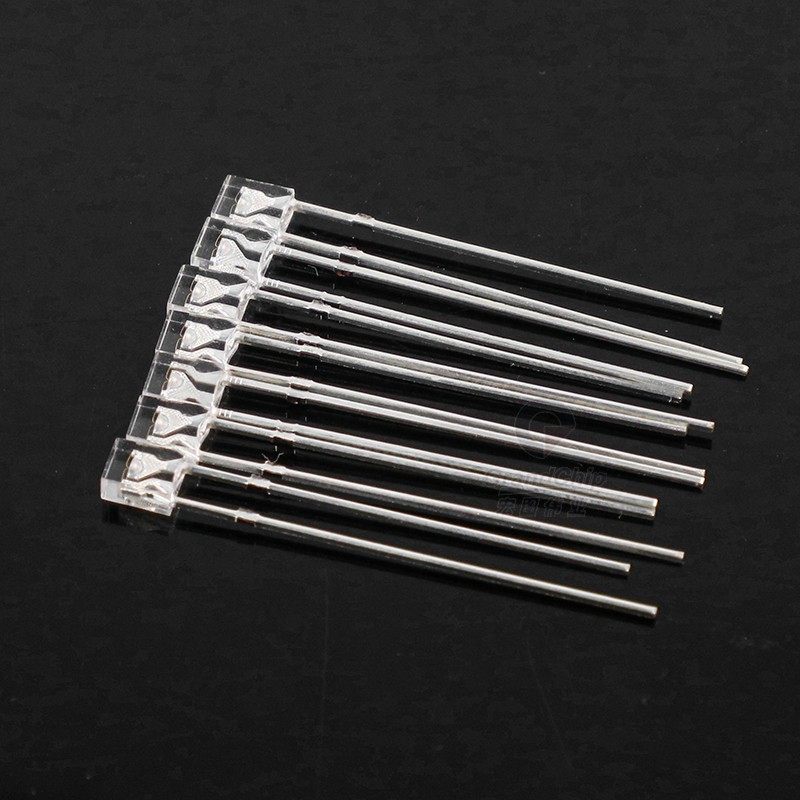 宏图伟业 2*3*4 LED方形发光二极管白发红黄蓝绿翠绿色红发蓝短脚_虎窝淘