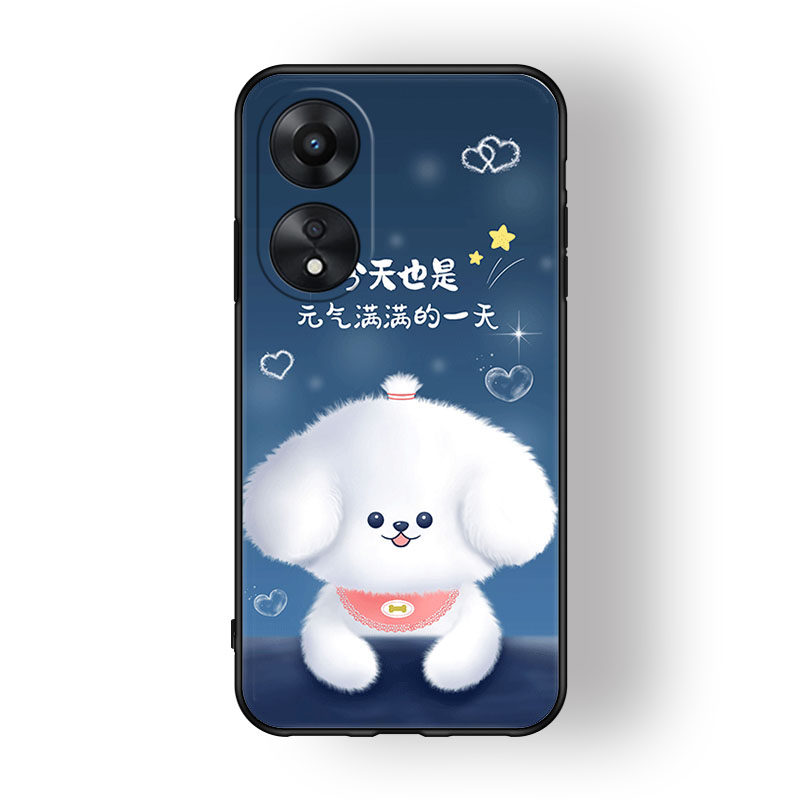 适用OPPOPHJ110手机壳OPPO A58带支架OPPOA585G保护套phj110时尚0pp0ra58男女外壳vivoa58可爱as8防 ...