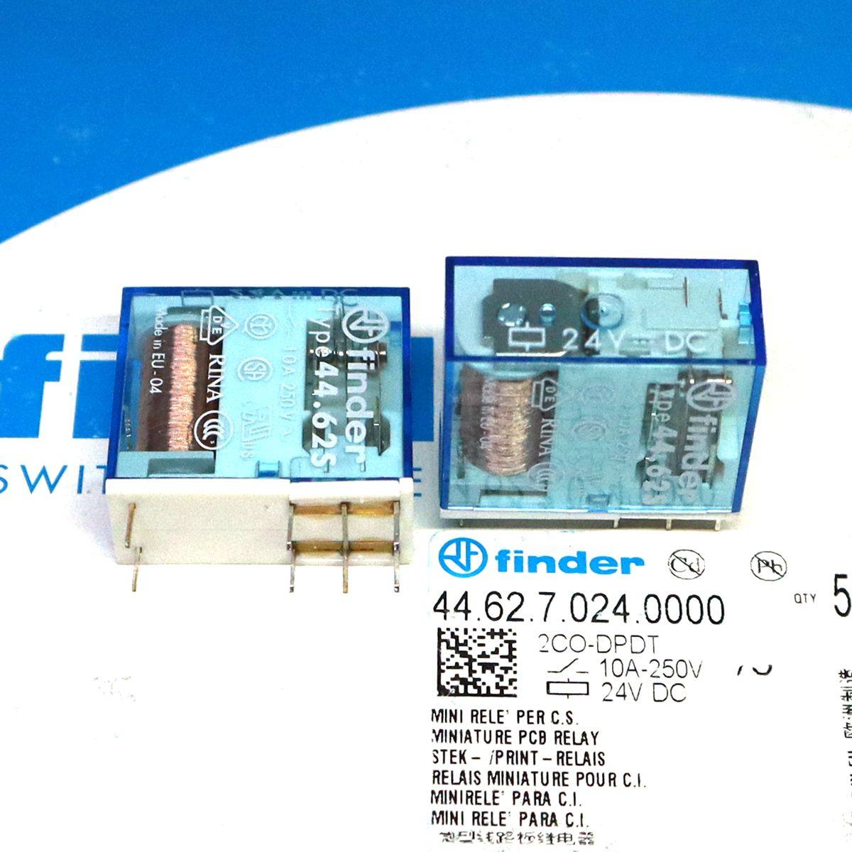 全新原装finder/芬德 44.62.7.024.0000 Type 44.62S 24VDC继电器_虎窝淘