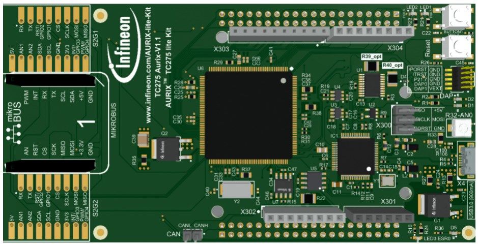英飞凌AURIX TC375 TC275官方全新开发板可开增值税专票现货_虎窝淘
