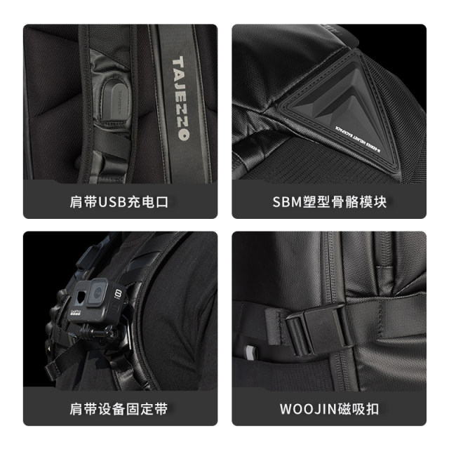 TAJEZZO Explorer N11 helmet bag motorcycle riding backpack motorcycle ...