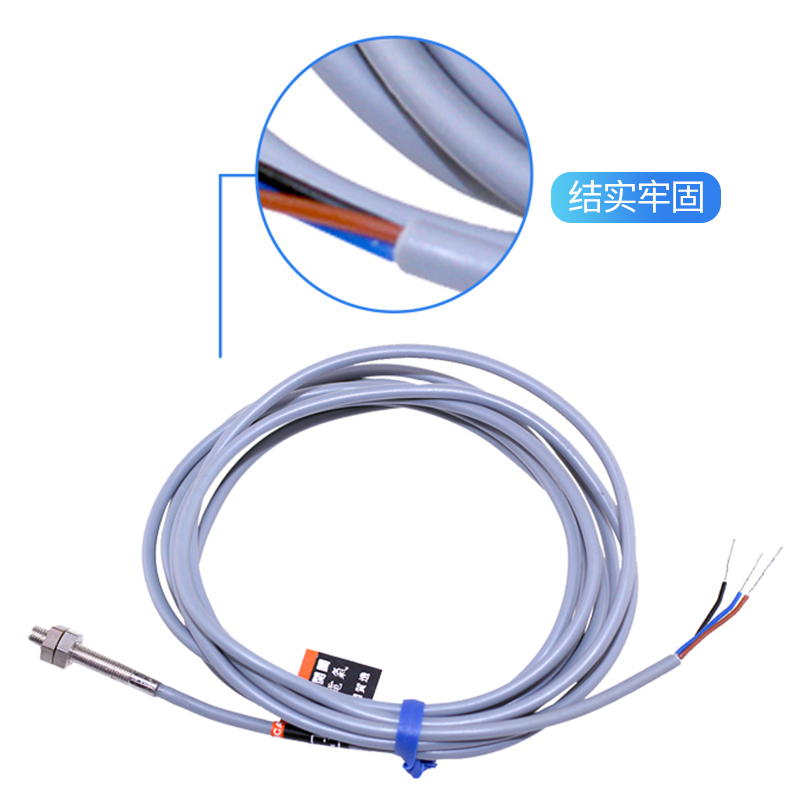 鑫社 M4带螺纹电感式接近开关 LJ4A3-1-Z/BX微型传感器 NPN常开_虎窝淘