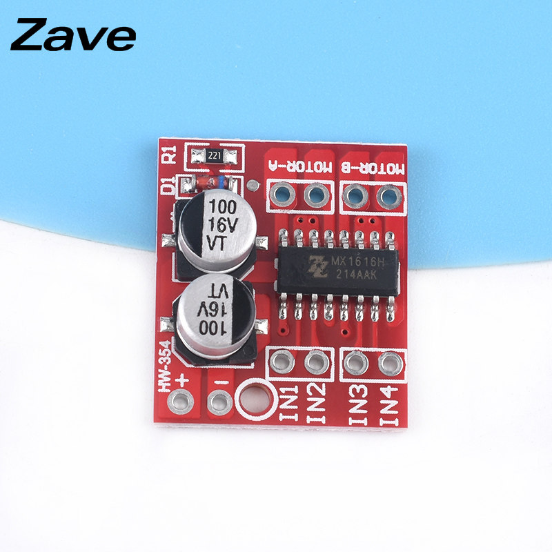 两路MX1919电机驱动板模块直流步进电机马达智能车机器人配件_虎窝淘