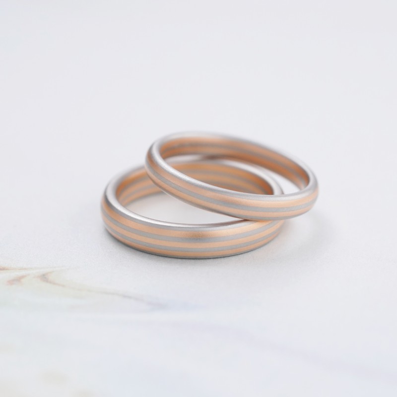 周生生PROMESSA相融系列18K黄金及Pt950铂金戒指91418R_虎窝淘