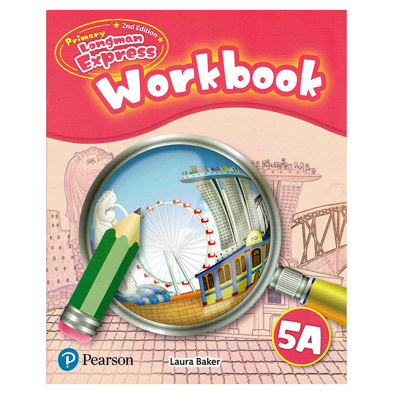 培生新版香港朗文小学英语教材Primary Longman Express 5A workbook练习册第二版朗文快车PLE原版少儿英语哒哒哒 ...