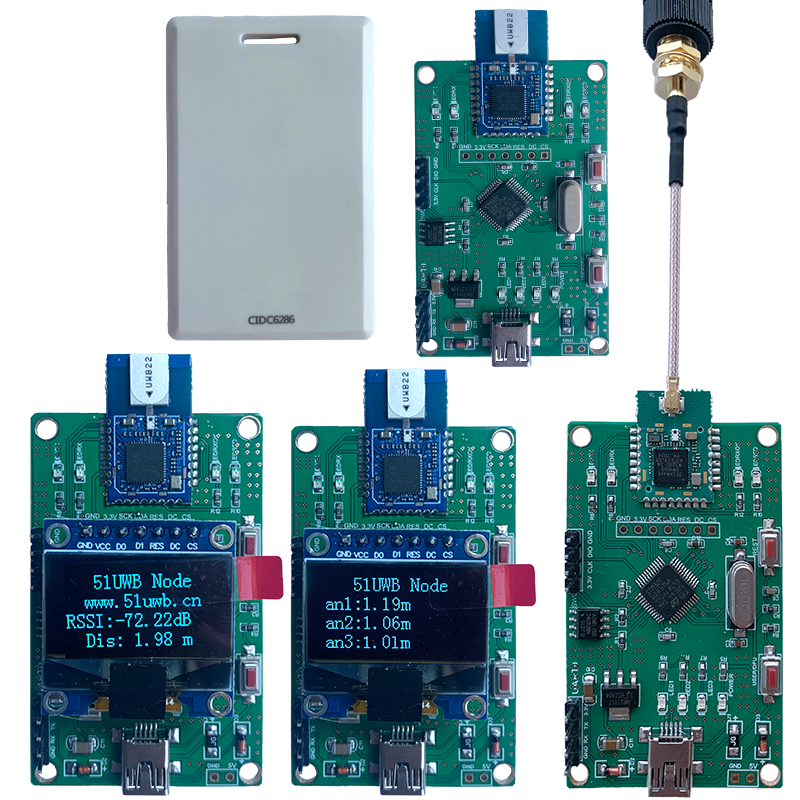 适用于uwb定位测距dwm1000超宽带开发板TWR定位TDOA定位跟随室_虎窝淘