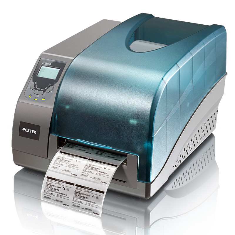 POSTEK博思得G6000/G3000/G2000/G2108/G3106标签条码打印机600dpi高清工业条码机哑银纸固定资产标签打印机_虎窝淘