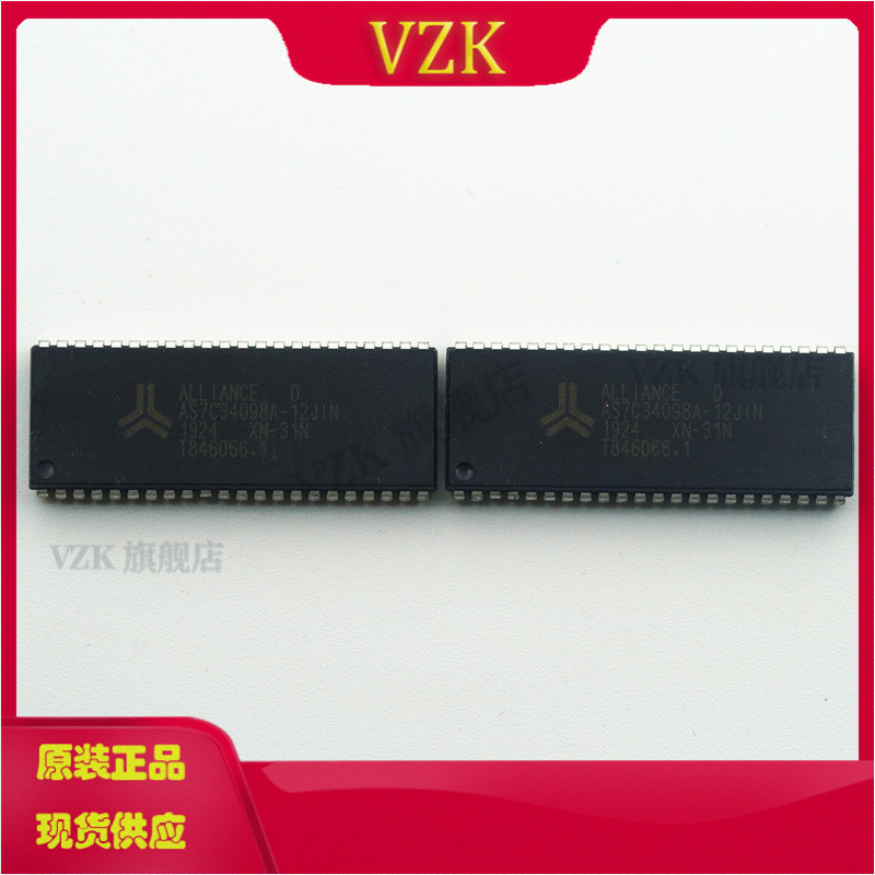 AS7C34098A-12JIN 静态随机存取存储器（SRAM） 封装SOJ-44_虎窝淘