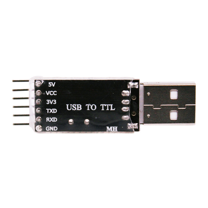 USB转TTL模块串口CH340G通信stm32/51单片机STC下载线烧录刷机板_虎窝淘