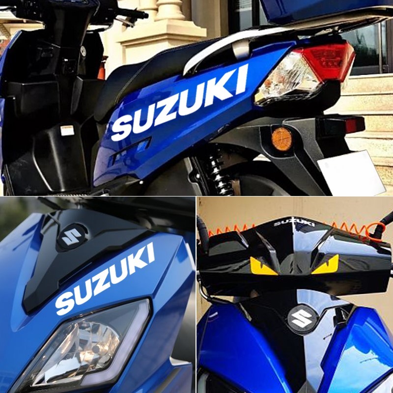 铃木uy125 uu125踏板摩托车车贴拉花版画gp版花防水反光减震贴纸_虎窝淘