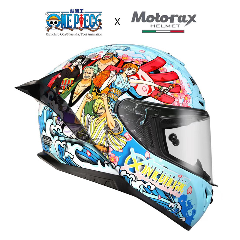 MOTORAX摩雷士R50S航海王联名款头盔摩托车男机车全盔女正版授权_虎窝淘
