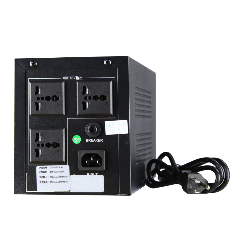 山硕110V锂电池ups电源60hz船舶海图电脑备用600W不间断电LT1000_虎窝淘