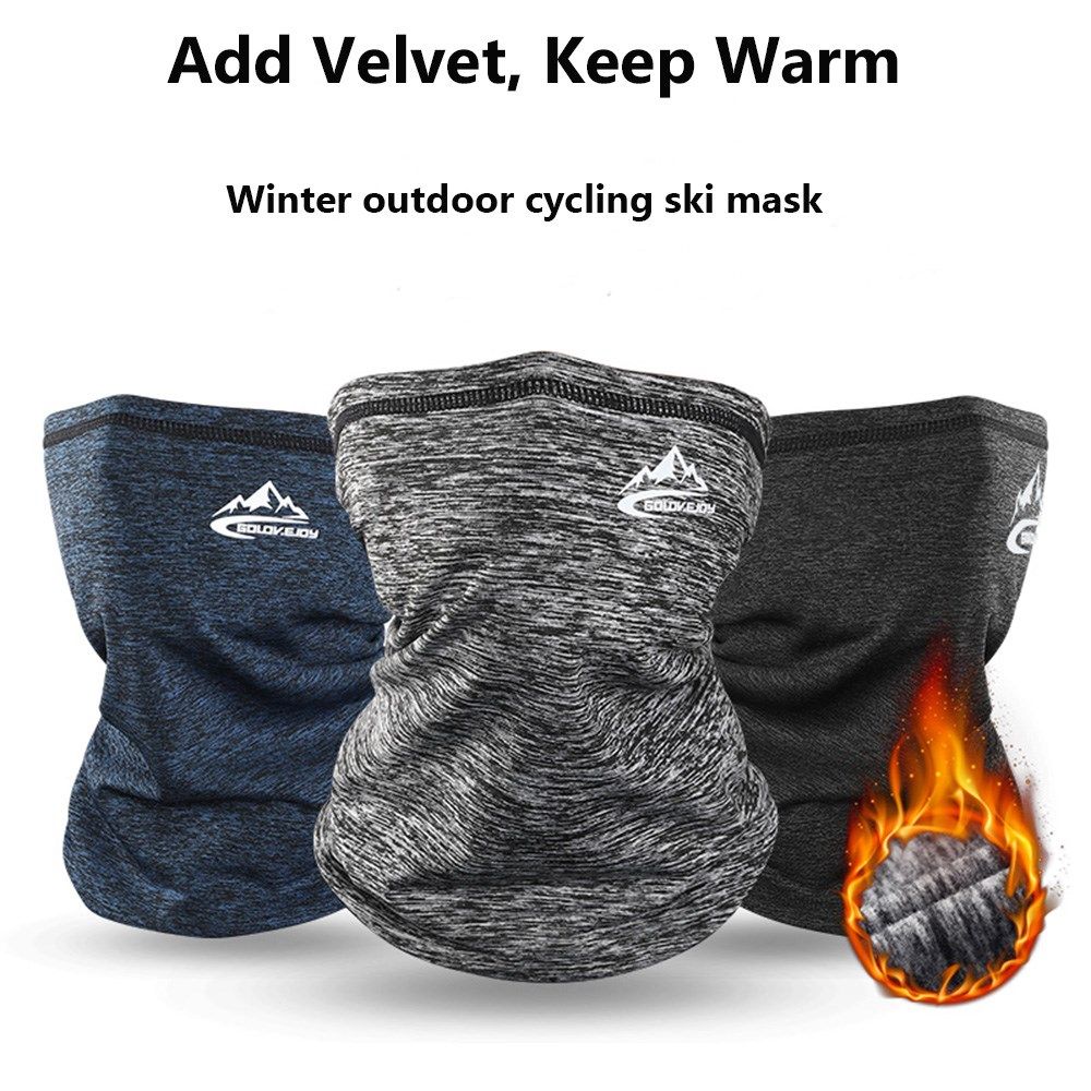 Winter Neck Warmer Cycling Scarf Outdoor Running Sports Head_虎窝淘
