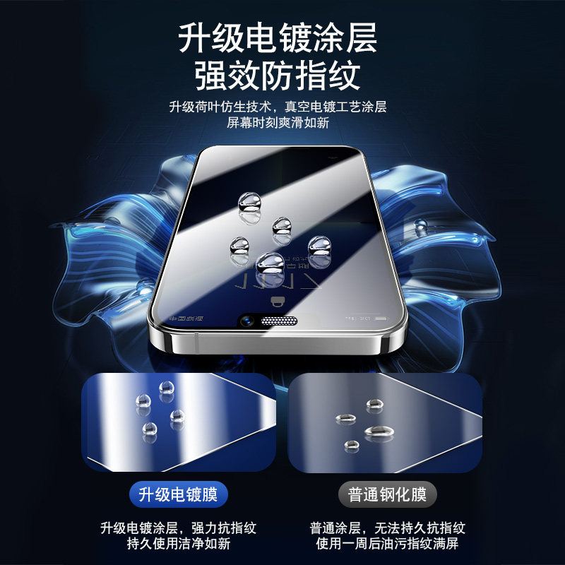 适用苹果12钢化膜防窥iPhone新款全屏覆盖12Pro防摔5G玻璃proMax防指纹全包边Por保护防偷窥屏ip十二贴手机膜_虎窝淘