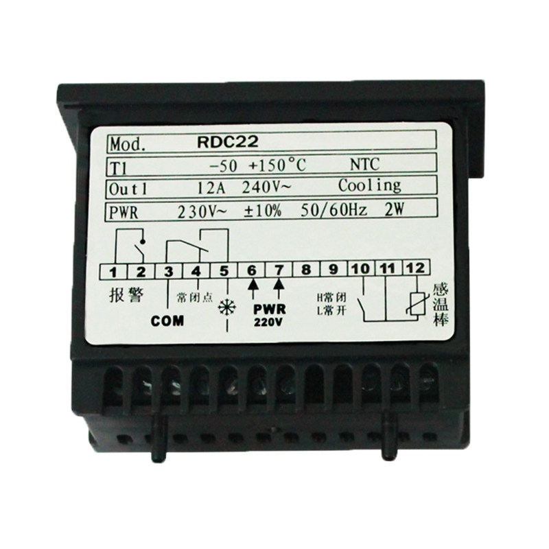 LAE牌温控表RDC22冷水机温度控制器台达冰水机温控器意大利温控仪_虎窝淘