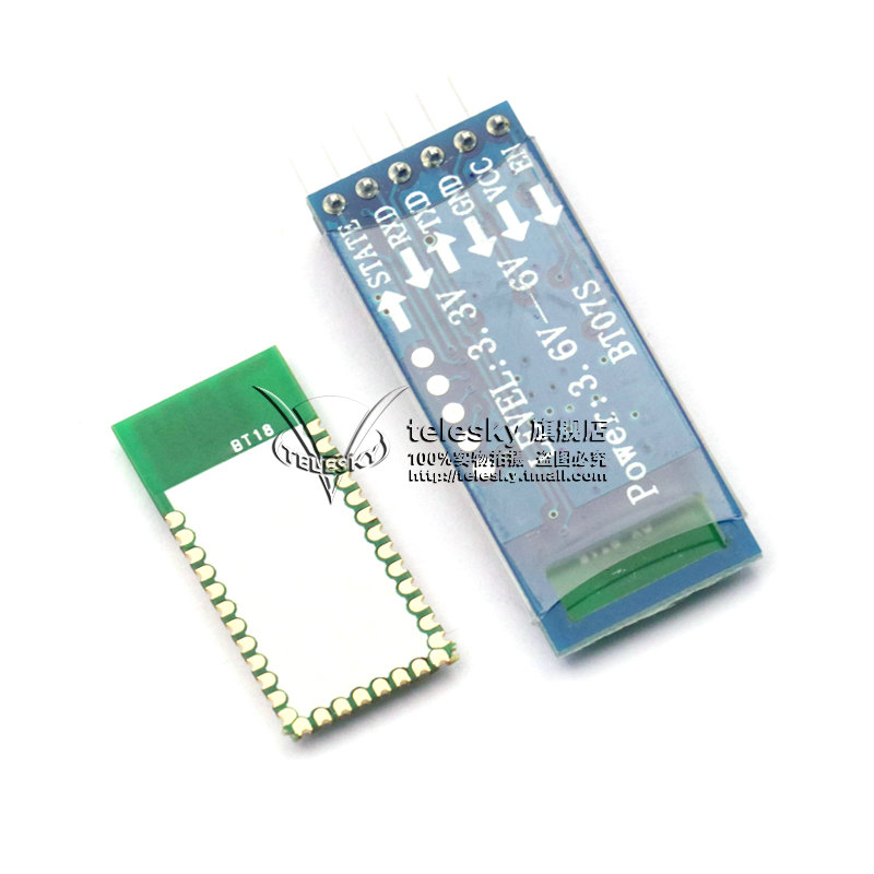 蓝牙双模模块SPP2.0+BLE4.0串口透传无线模块DX-BT18替换HC05 06_虎窝淘