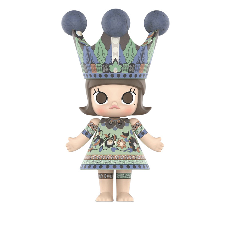 POPMART泡泡玛特MOLLY常沙娜敦煌联名手办ROYAL国风穆夏潮玩摆件_虎窝淘