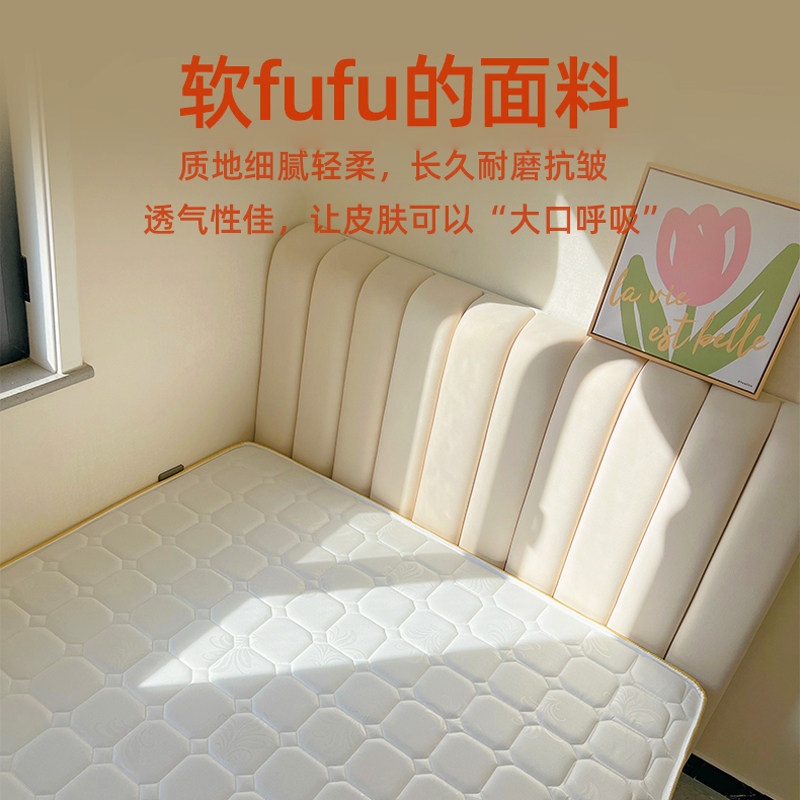 纯椰棕床垫天然椰棕儿童1350×1900健康护脊椎棕榈垫硬垫家用薄款_虎窝淘