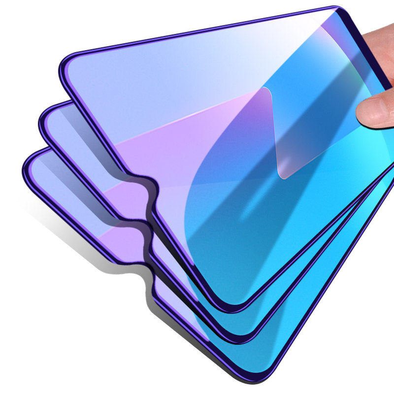 oppoA58钢化膜全屏覆盖a58手机贴膜5G版0pp0护眼抗蓝光opopa58刚化玻璃膜PHJ110防摔防指纹oppo58全包无白边_虎窝淘