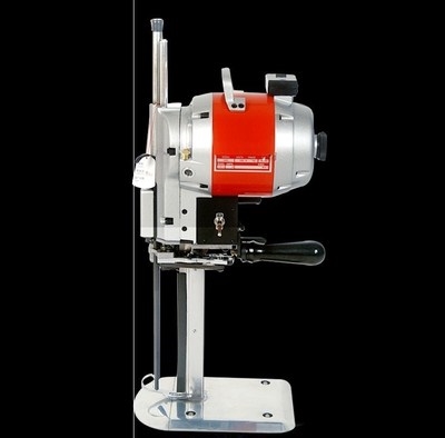 切布机直刀电动裁布机服装皮革15寸电剪刀全套自动磨刀立式断布机_虎窝淘