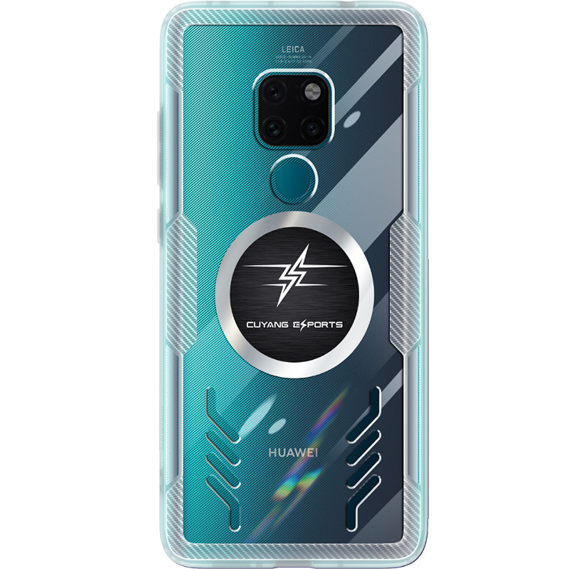 适用华为mate20X手机壳5G版散热mete20pro保护套p0r魅特MT全包meta透明mato降温mata女meto男por曲面屏pr款 ...