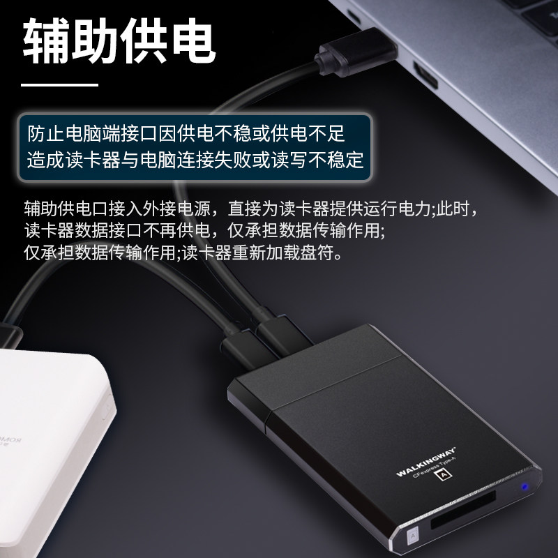 行涉CFe原装读卡器CFexpressType-A存储卡适用佳能尼康sony索尼cfa B卡天硕高速FX3/FX6A7S3/M4手机A1相机 ...