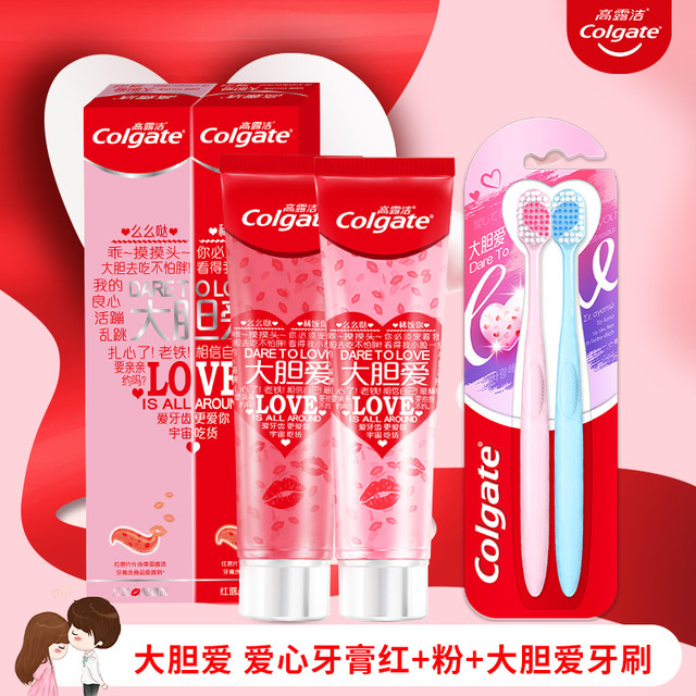 Colgate bold love toothbrush toothpaste marriage a couple fresh tone ...