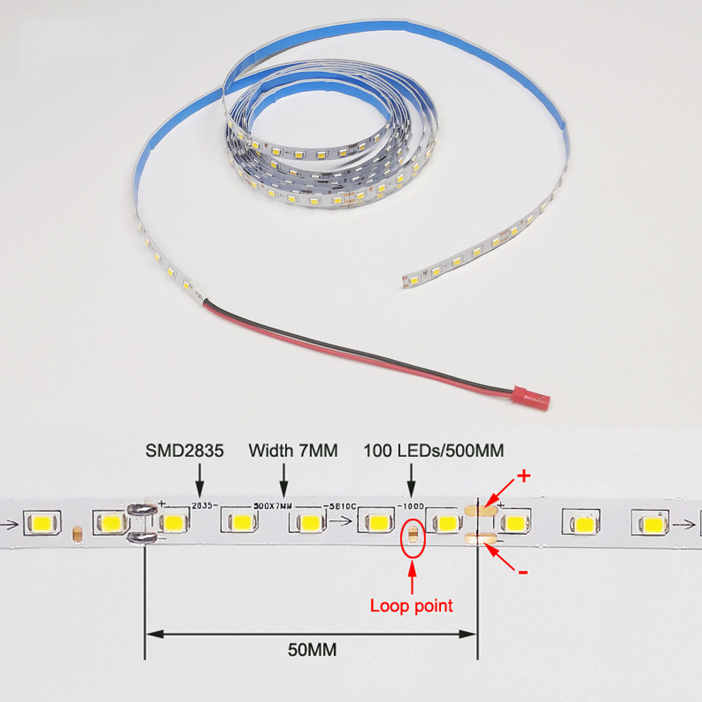 3mLED灯条36-60W恒流驱动2835 500X7MM 5B10C 100D 36-60W DRIVER_虎窝淘
