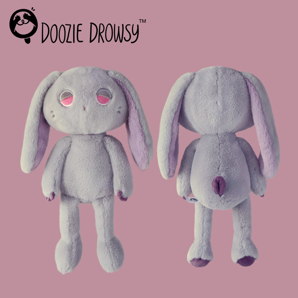 DOOZIE DROWSY小兔子公仔毛绒玩具兔兔玩偶节日礼物宝宝安抚玩具_虎窝淘