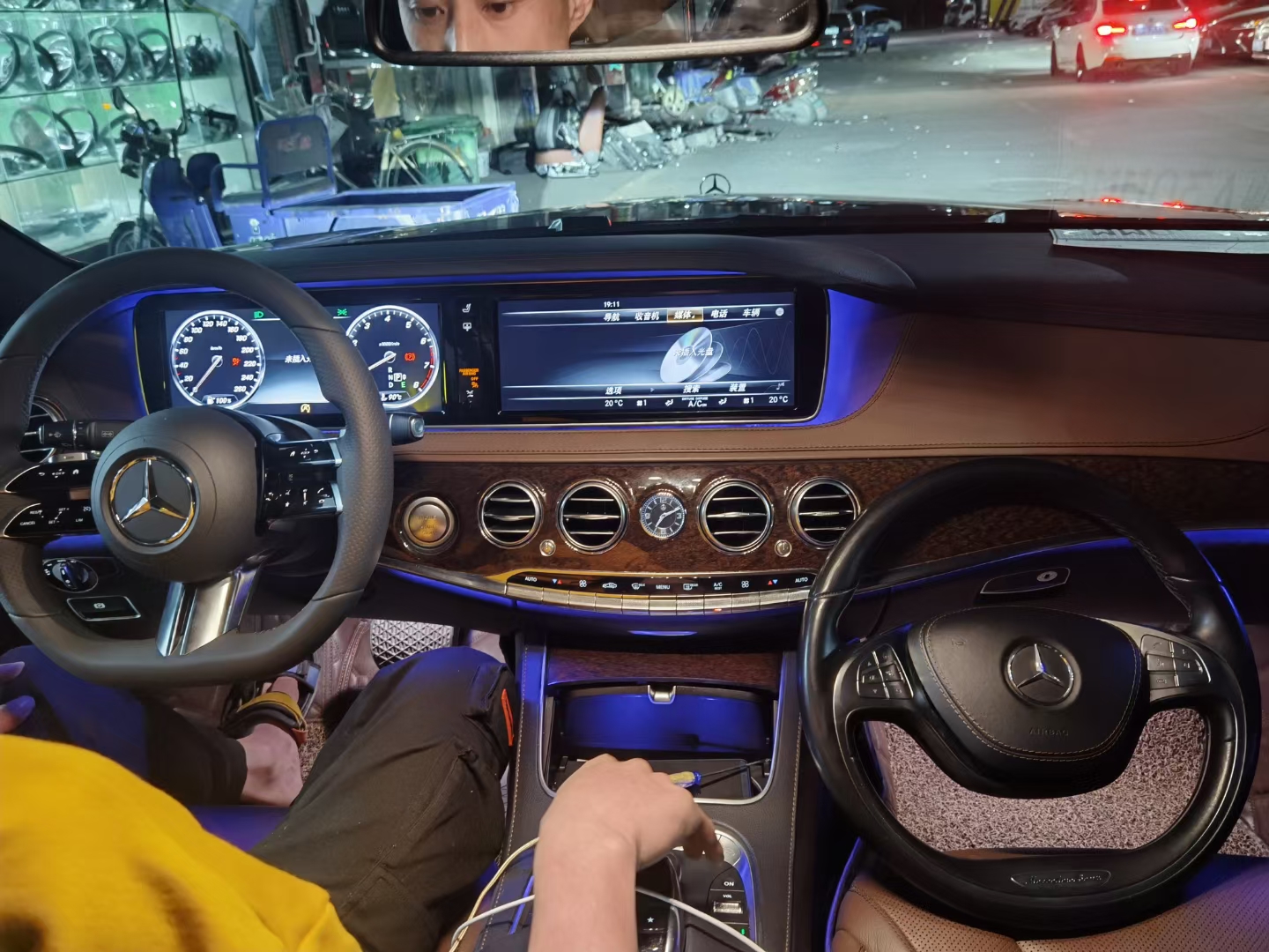 适用于奔驰W222 S级升级方向盘 S300L S320L S400L S350S级方向盘_虎窝淘