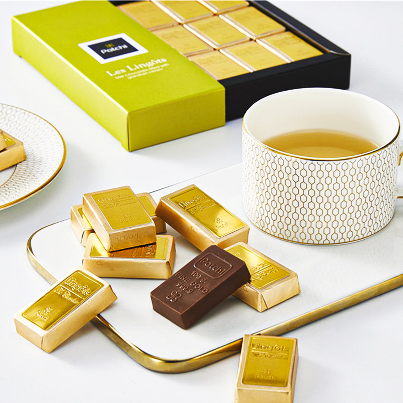 Patchi芭驰金砖巧克力250g*1进口高端礼盒喜糖零食女友情人节礼物_虎窝淘