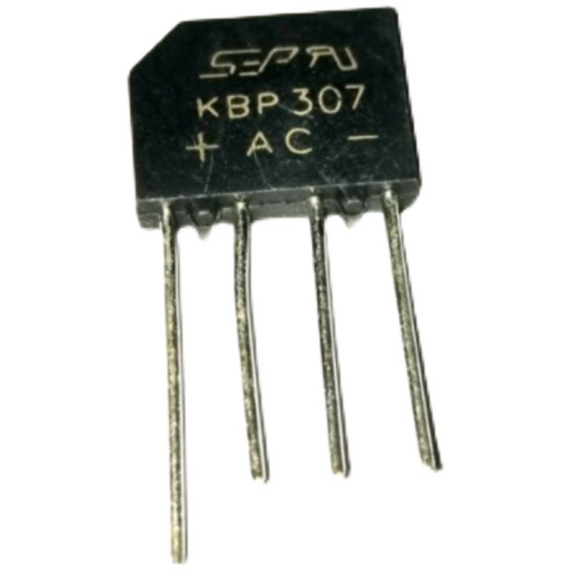 单相3A玻璃钝化整流桥 KBP307 DIP4全新原装一只起出可直拍_虎窝淘
