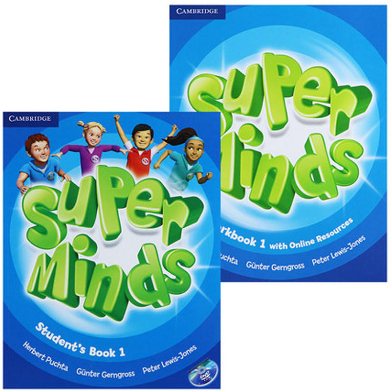 剑桥少儿英语教材 Super Minds 1 2 3 4 5 6级别superminds英式发音小学生英语教材英音版原版进口外国语实验小学英文课本学生包_虎窝淘