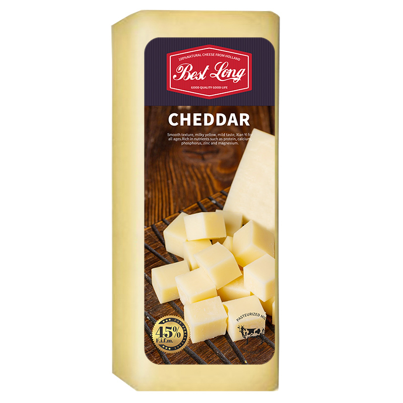 贝斯隆荷兰原装进口原制奶酪白车达Cheddar Cheese芝士切达2.5kg_虎窝淘