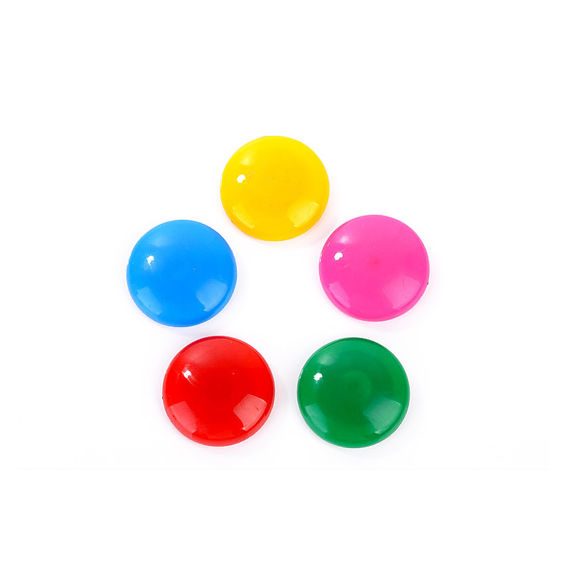 臻格磁粒便利贴彩色磁钉3cm直径磁铁白板绿板黑板磁扣12粒/板白板磁珠_虎窝淘