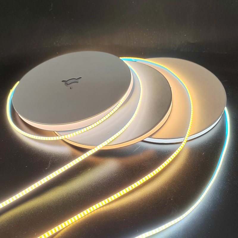 3mm宽超细cob软灯带12V低压匀光柔性led灯条高端装饰线性照明24V_虎窝淘