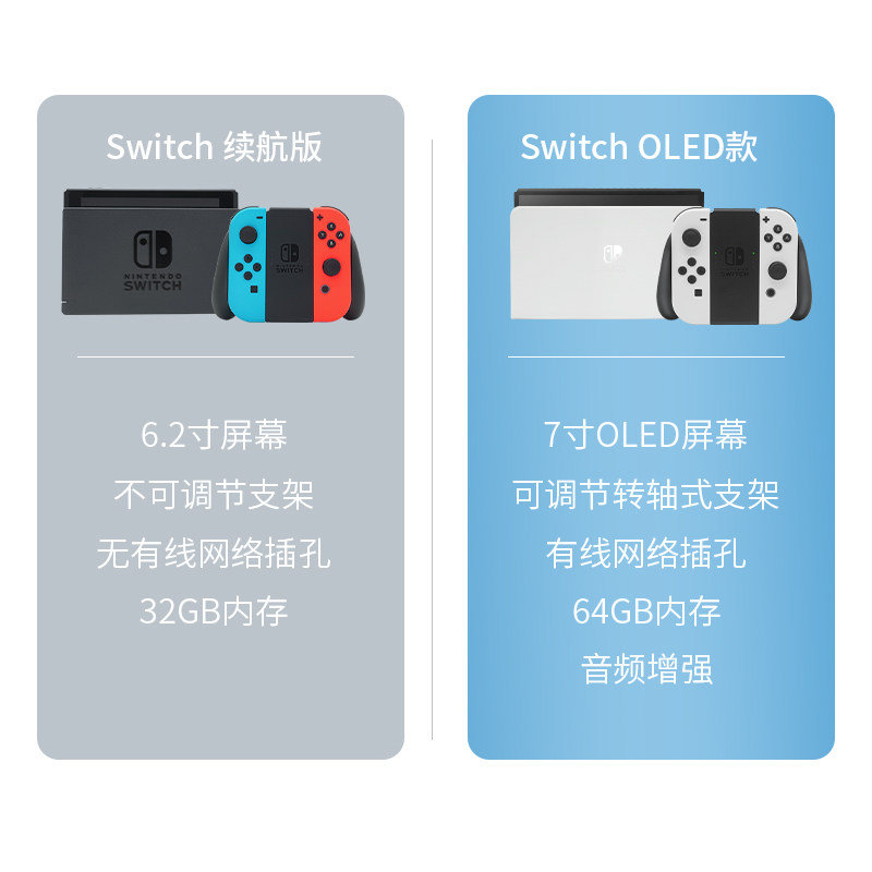 任天堂 switch OLED日版 NS PRO掌机体感游戏主机家用游戏机_虎窝淘